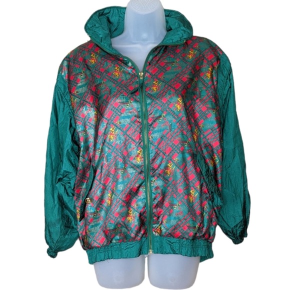 Vintage | Jackets & Coats | Vintage 8s Windbreaker Jacket Small Lavon ...